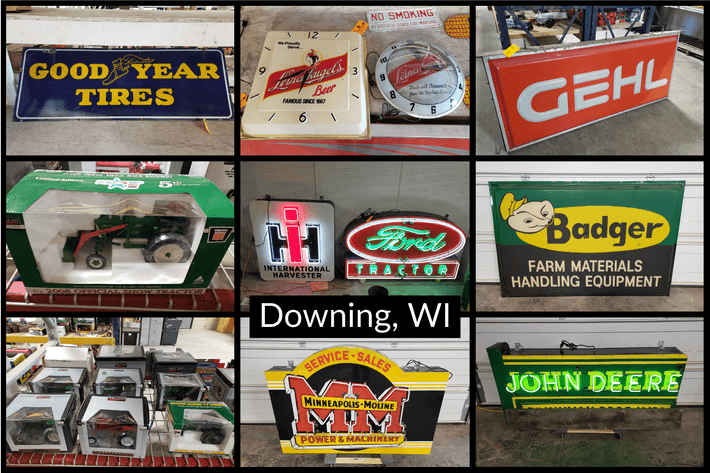 Collector Signs, Farm Toys and Toy Trucks - Downing, WI