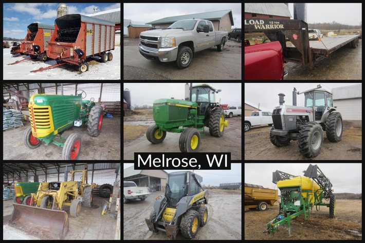 Tractors, Choppers, Chopper Boxes, Tillage Equipment, Hay Rakes, Balers ...