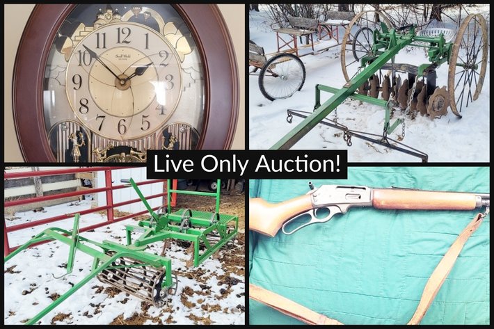 Levi M and Sadie Yoder Retirement Live Auction - Hillpoint, WI