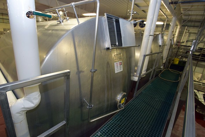 (3) 18,000 LB Capacity Horizontal Cheese Vats