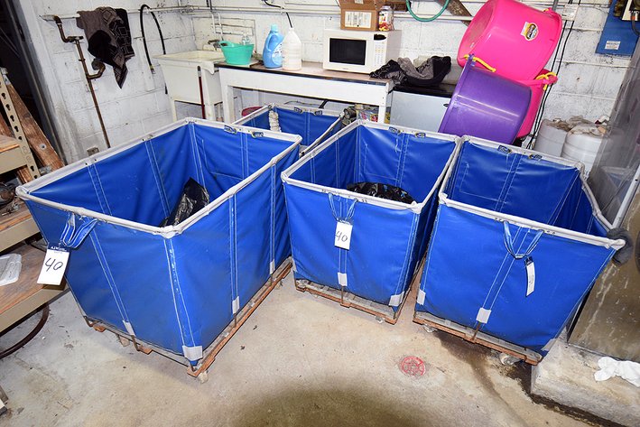 {each} Dandux Laundry Hampers on Casters